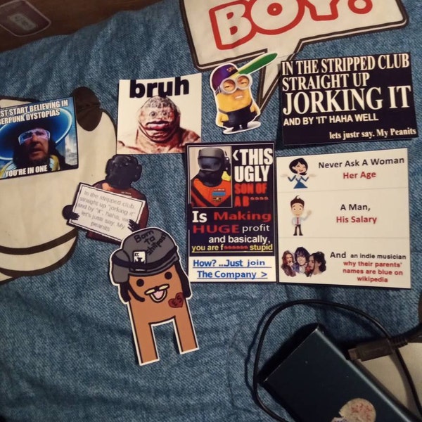 Toothless Dancing Stickers 6 Pack How to Train Your Dragon Parody Funny ...