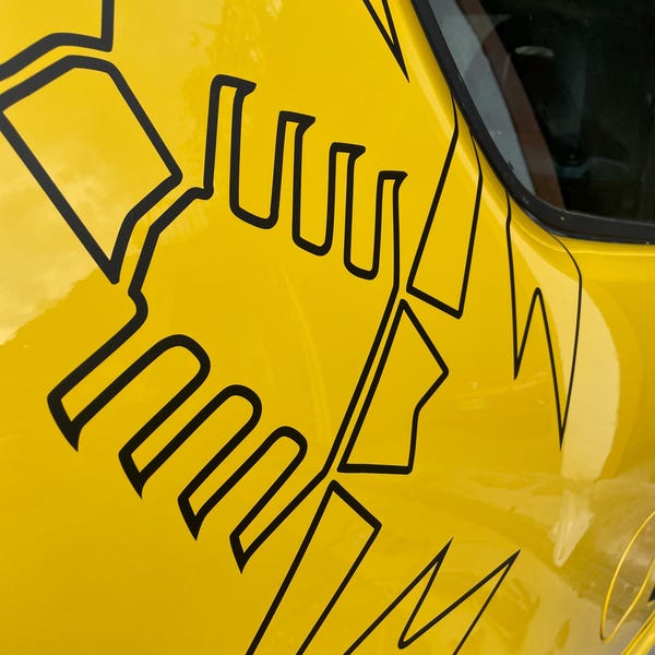 Sticker for BMW E30 Aufkleber M Technic M-tech 1 2 Body Kit Sticker ...