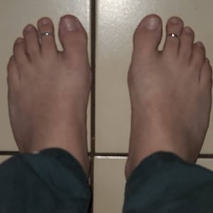 Sterling Silver 925 Adjustable 2.5 MM Toe Ring Band - Etsy