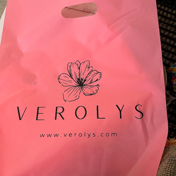Custom Printed Polyethylene Transport Bag With Handle, Logo Design ...