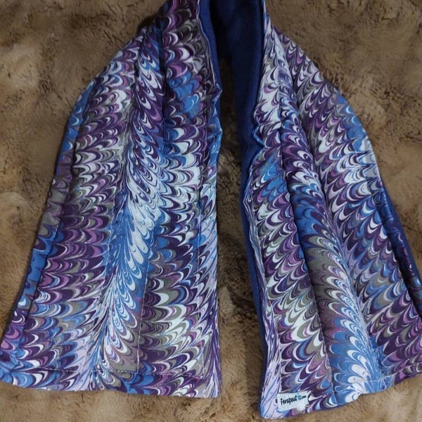 Wide Microwave Neck Wrap, Long Heat Pack Flax Rice Heating Pad, Extra ...