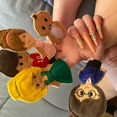 My Family Finger Puppet Play Set , Sold Individually or as a Set - Etsy