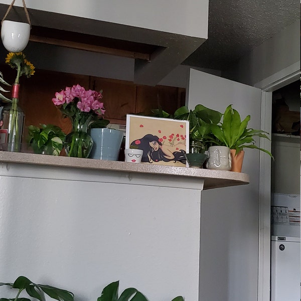 El Bandolon Loteria Mandolin Guitar Music Original Art Giclee Fine Art ...