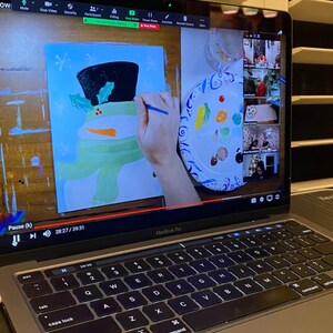 Virtual paint Night Host Your Own Party | Etsy