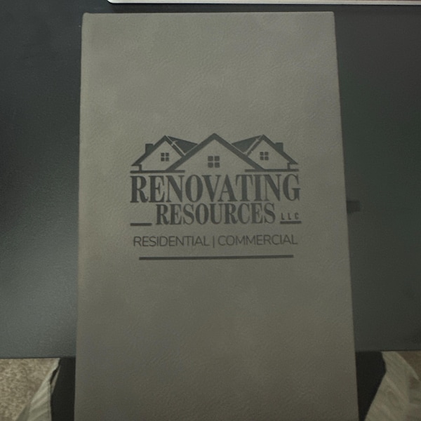 Personalized Company Logo Leather Notebook , Personalized Corporate ...