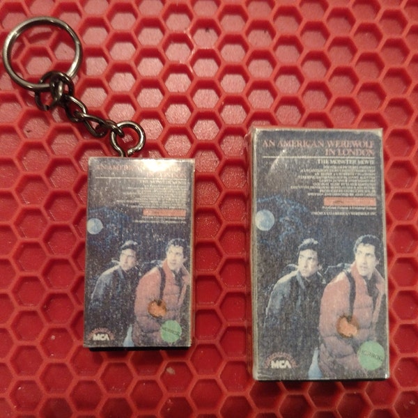 Miniature VHS Inspired Movie Keychain Charm Tons of Titles You Choose ...