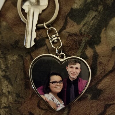 Photo Keychain Photo Key Chain Double Sided Photo Keychain Custom Photo ...