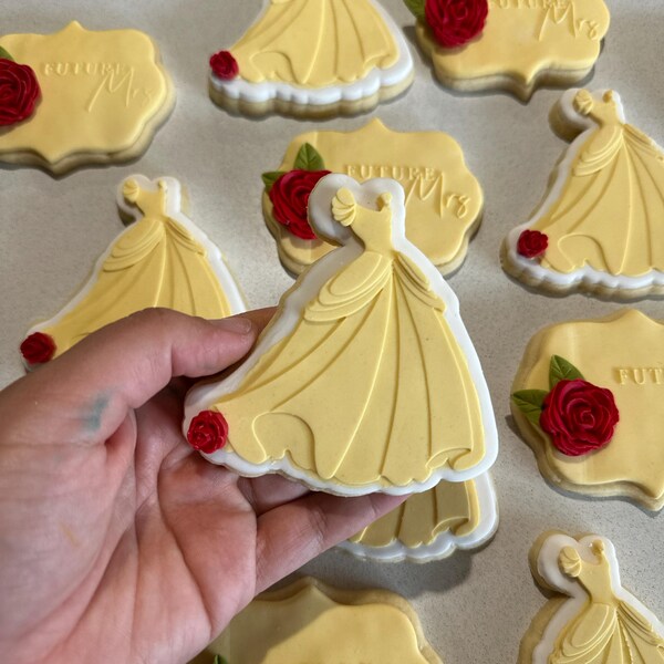 Script Name Cookie Cutter & Fondant Stamp, Debosser, Custom Cookie ...