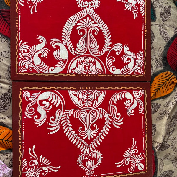 Hatpakha Hand Fan Art Kalighat Painting, Bengali Patua Painting ...