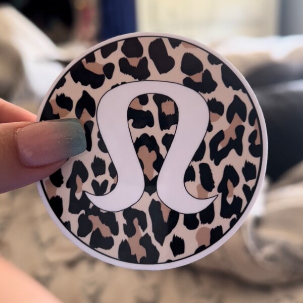 Cheetah Print Lululemon Vsco Sticker, Cheetah Print, Vsco Sticker ...