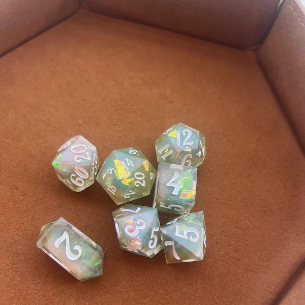 Dnd Dice Mold Set With Blanks/geode Mold- Various D6 and D4 Shapes ...