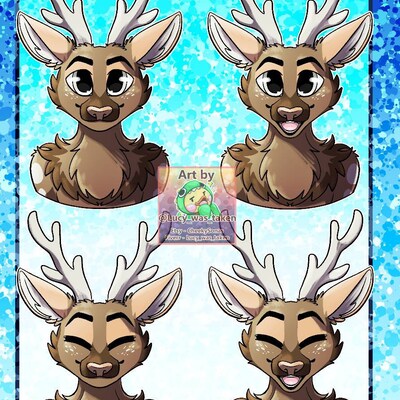 Furry CUSTOM Pngtuber Twitch Made-to-order Pngtuber Animation Twitch ...