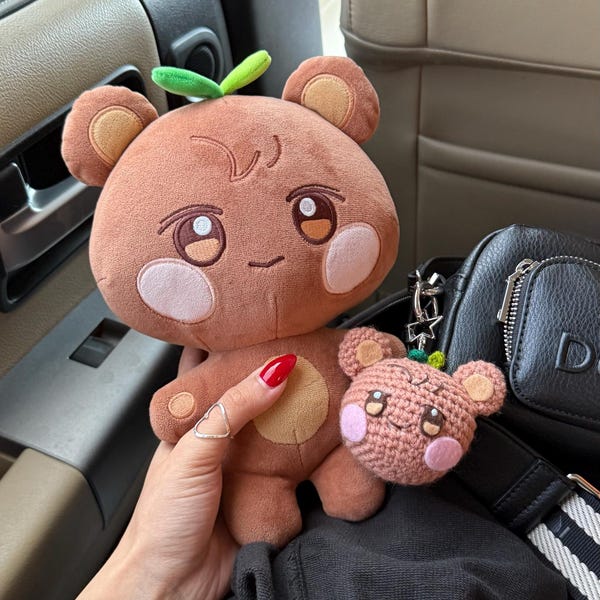 KPOP Ateez | Aniteez Tyudeongi Yunho | Handmade Crochet Keychain ...