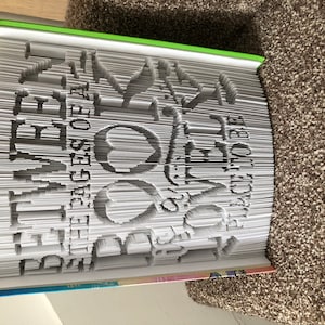 Love Heart Book Folding Patterns: 4 Different Sizes Bundle Combi MMCF ...