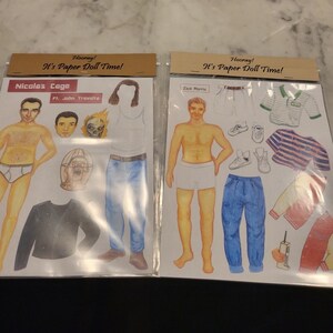 Tobias Funke paper Doll Magnet - Etsy