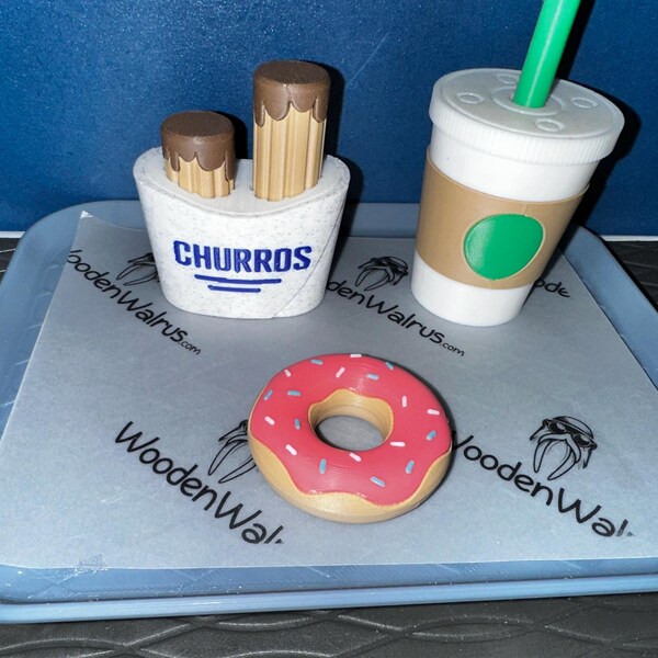 Cheeseburger Magnetic Fidget Toy 4 Piece Magnetic Slider Stim Toy ...