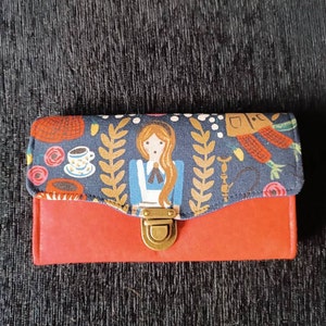 Forest Animals Coin Purse, Clasp Purse, Fabric Purse, Metal Frame Purse ...