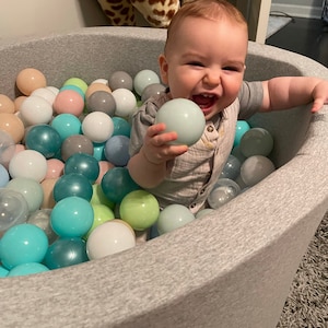 Ball Pit 200 Balls of Your Choice Included Gray | Etsy