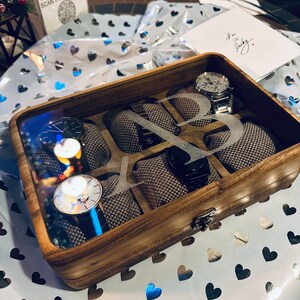 Personalized Walnut Wooden Gift Box for Presents Box for Gifts With ...