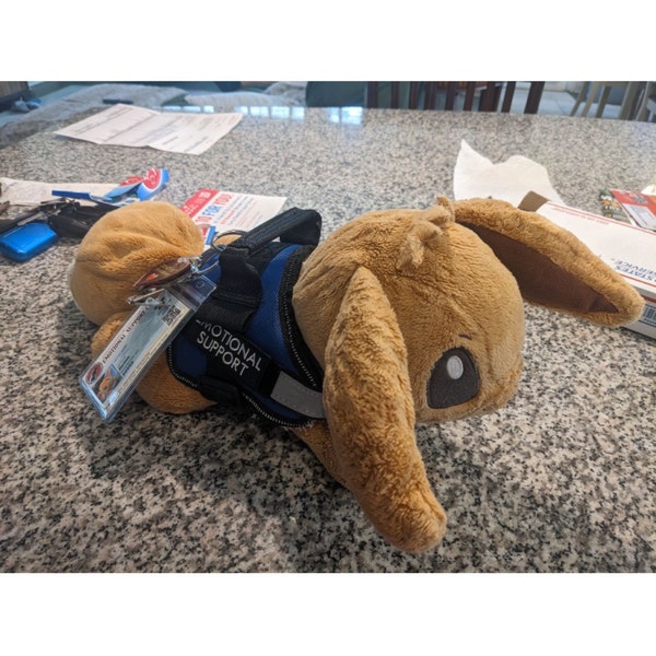 ESSA Harness With Handle Emotional Support Plush Make Your Own Stuffed ...