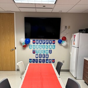 Surgical Scrub Tech Printable Sign, Happy Surgical Scrub Tech Week ...