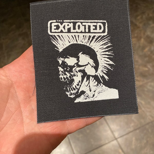 The Exploited Punk Patch - Etsy