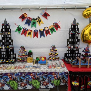 Superhero Banner/marvel Banner/marvel Comics/dc Comics/avengers/justice ...