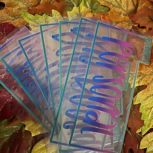 Budgeting Cash Envelopes A6 Cash Envelopes With Tabs for Cash Budgeting ...