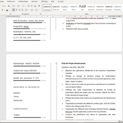 ATS Cv Template Word Pages Canva ATS RESUME Template - Etsy
