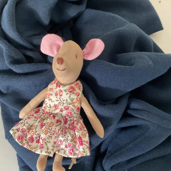 Mini Mouse 16 Cm Soft Toy Sewing Pattern and Tutorial - Etsy