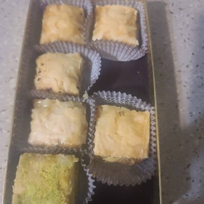 8 Piece Assorted Baklava Package, Sampler Baklava Package, Mixed ...