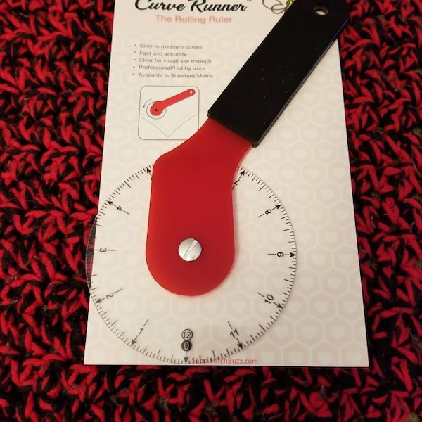 Curved Measuring Wheel: 12-inch Rolling Ruler for Tailors and ...
