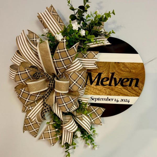 Cardinal and Chickadee Wreath Sign,cardinal Wreath Sign,christmas ...