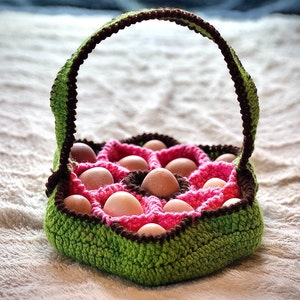 Mini Egg Collecting Basket - Etsy