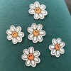 Mini Daisy Smiley Face Sticker, Mini Sticker, Smiley Face Sticker ...