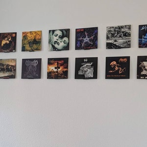 Vinyl Record Wall Display Shelf Large Album Stand for Record Collection ...