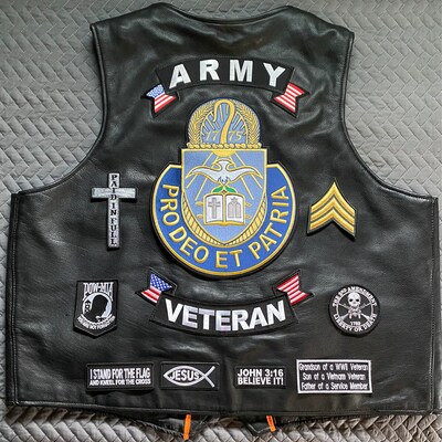 WINGS REAPER Large Back Patch for Custom Biker Vest - Etsy