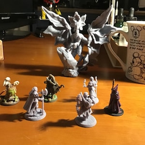 Asmodeus Miniature for Dungeons and Dragons | Etsy