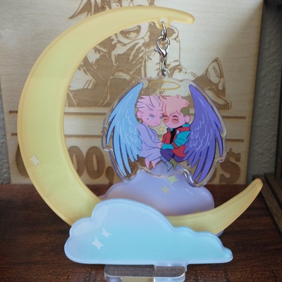 Sakura Acrylic Keychain/stand convertible - Etsy