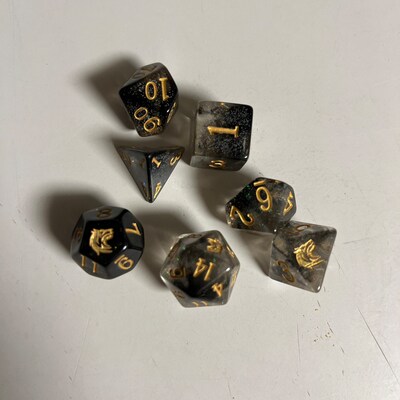 Dice RPG Set of 7 'spirit Of' Minotaur Dice, Dungeons and Dragons ...