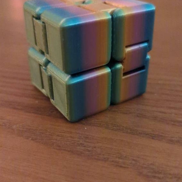Unleash Your Inner Fidgeter With the 3D Printed Fidget Infinity Cube - Etsy