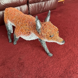 Life Size Owl Wire Sculpture - Etsy