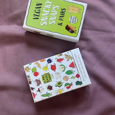 Vegan Gift Vegan Top Trumps Plant Based Top Trumps Card Game Food ...