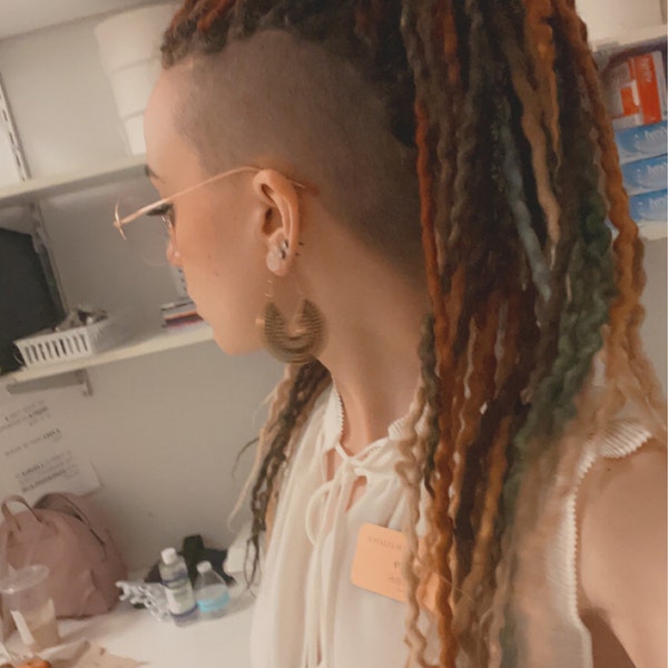 Earth Child Half Set of Wool Dreadlocks - Etsy