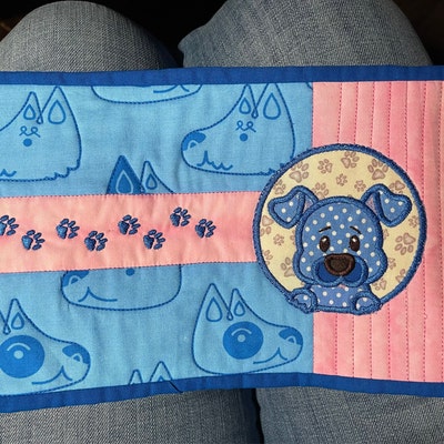 Dog Digital Machine Embroidery Applique Design 4 Sizes, Dog Applique ...