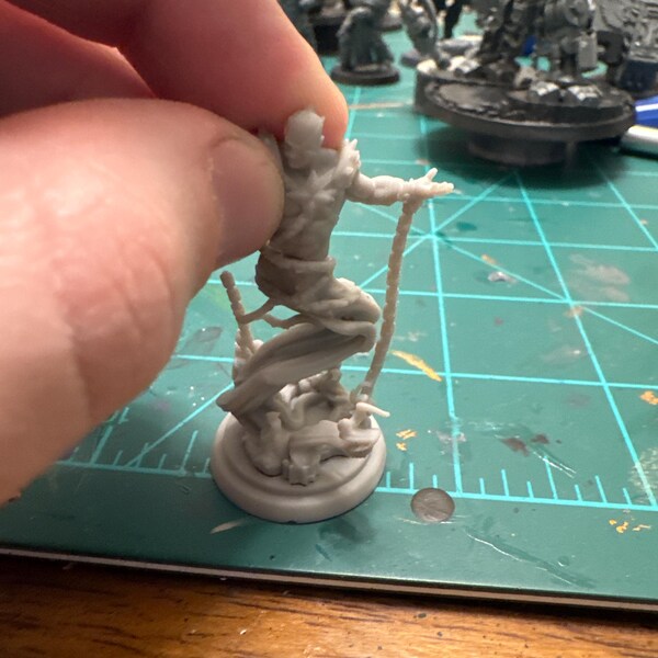 Werewolf Queen Miniature | Werewolf | Fantasy Miniature | Dnd ...