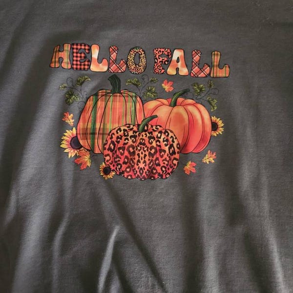 Hello Fall Sweatshirt, Thanksgiving Sweater, Family Sweatshirt, Funny ...