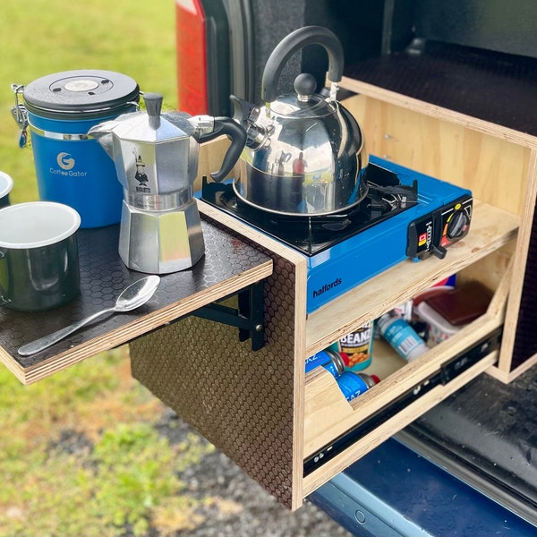 Camping Camper Slider Sliding Chuck Box Camping Kitchen - Etsy