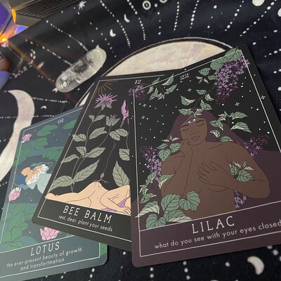 Flowers and Feelings Oracle Deck Moon Witch Series - Etsy
