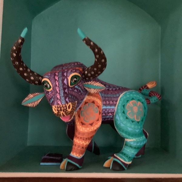 Alebrije Gorilla Mystical Oaxacan Wood Carving Folk Art Handmade ...